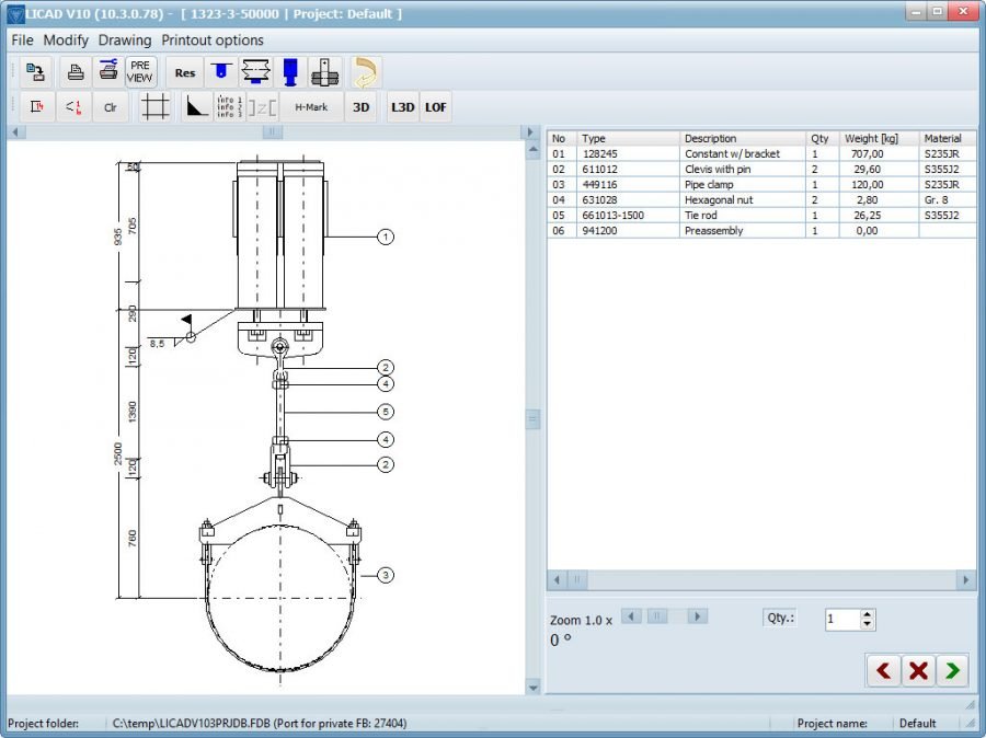 LISEGA SE - New LICAD 10.3 version - LISEGA SE : LISEGA SE