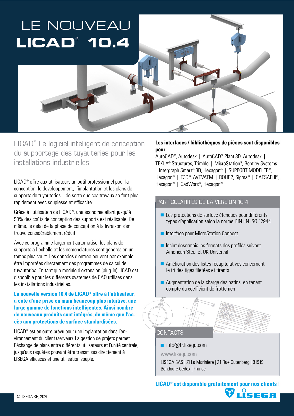 LICAD® – Le logiciel intelligent de conception du supportage des ...